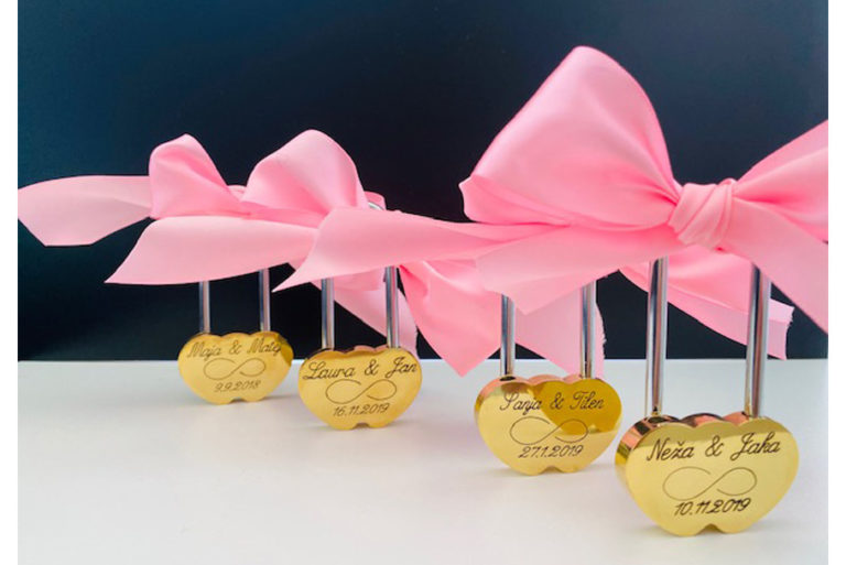 Umetelne gravirane ključavnice so dokaz ljubezni - Schengenfest.si